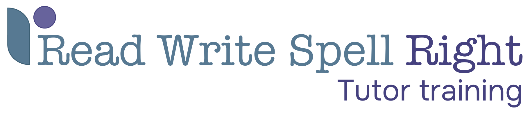 Dyslexia Tutor Training — Read Write Spell Right