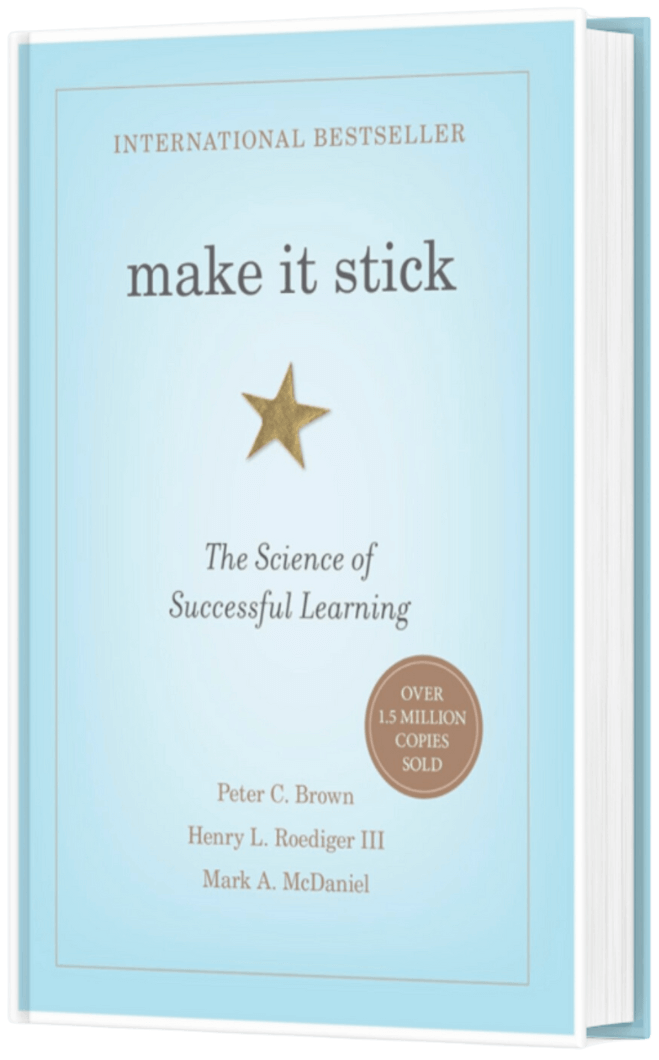 Live book discussion: Make It Stick — Read Write Spell Right